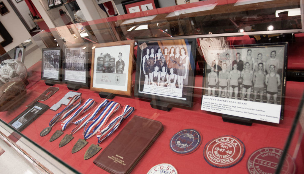Sports-Display-Case - Peterborough and District Sports Hall of Fame